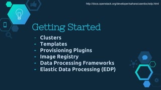 Big Data in the Cloud? Yes, you can do it in OpenStack | PPT