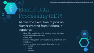 Big Data in the Cloud? Yes, you can do it in OpenStack | PPT