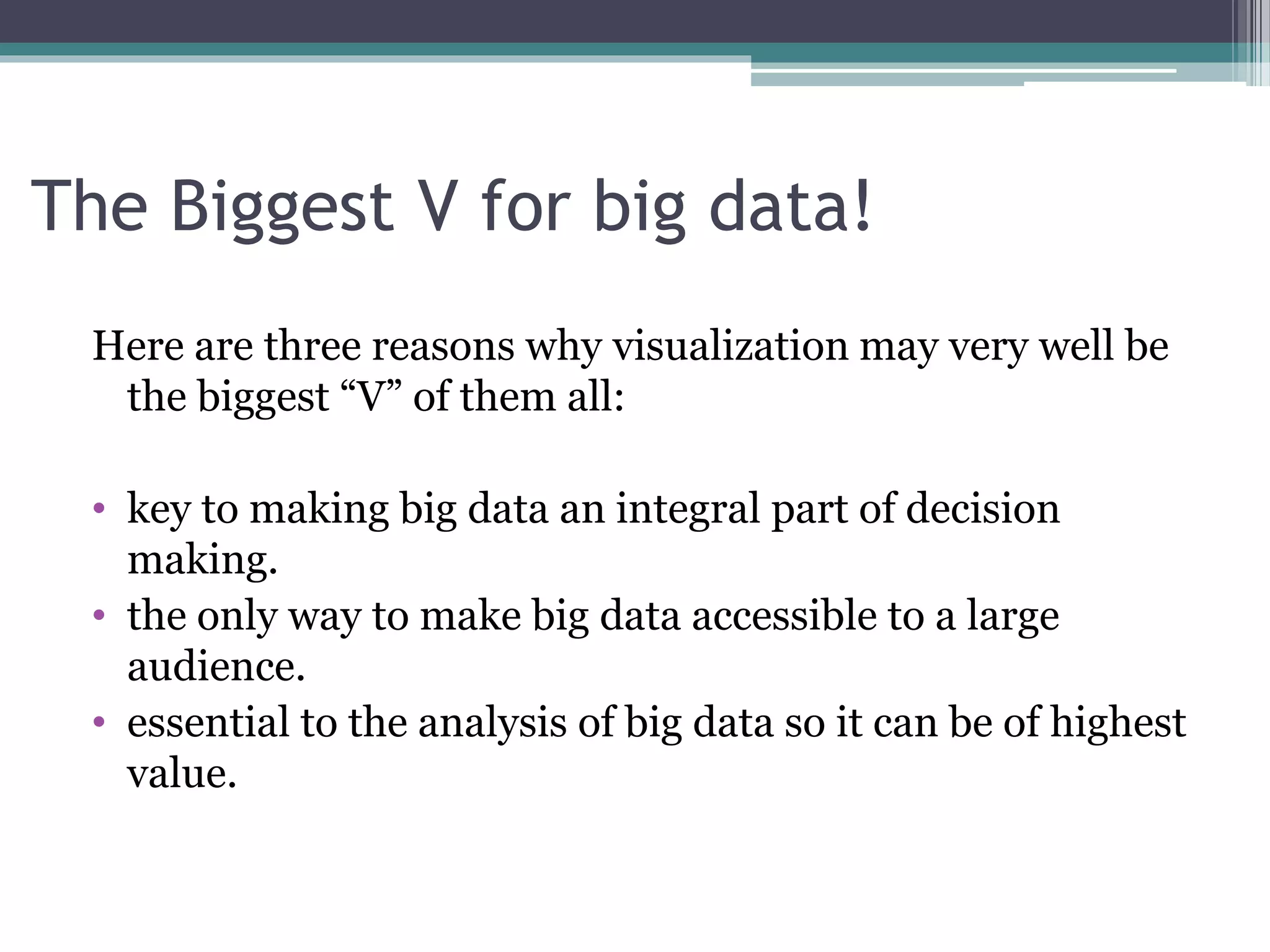 Visualizing Big Data with augmented and virtual reality | PPT