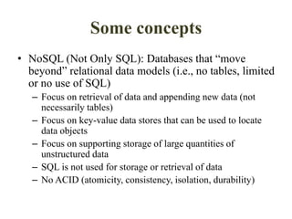 Introduction to BIG DATA | PPTX | Databases | Computer Software and Applications