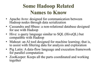 Introduction to BIG DATA | PPTX | Databases | Computer Software and Applications