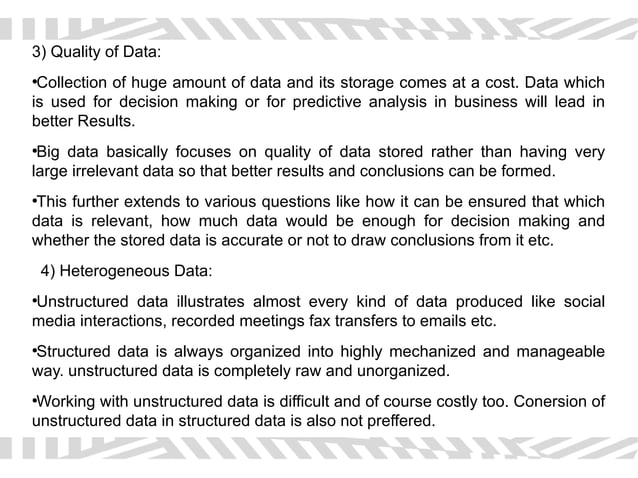 Big data issues and challenges | PDF | Data Storage and Warehousing | Computing