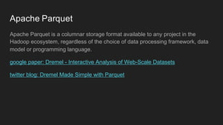 OpenStreetMap in the age of Spark | PPT