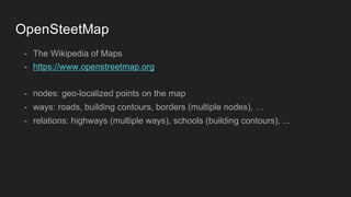 OpenStreetMap in the age of Spark | PPT