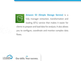 3 ways to efficiently migrate your big data to AWS cloud | LCloud | PDF ...