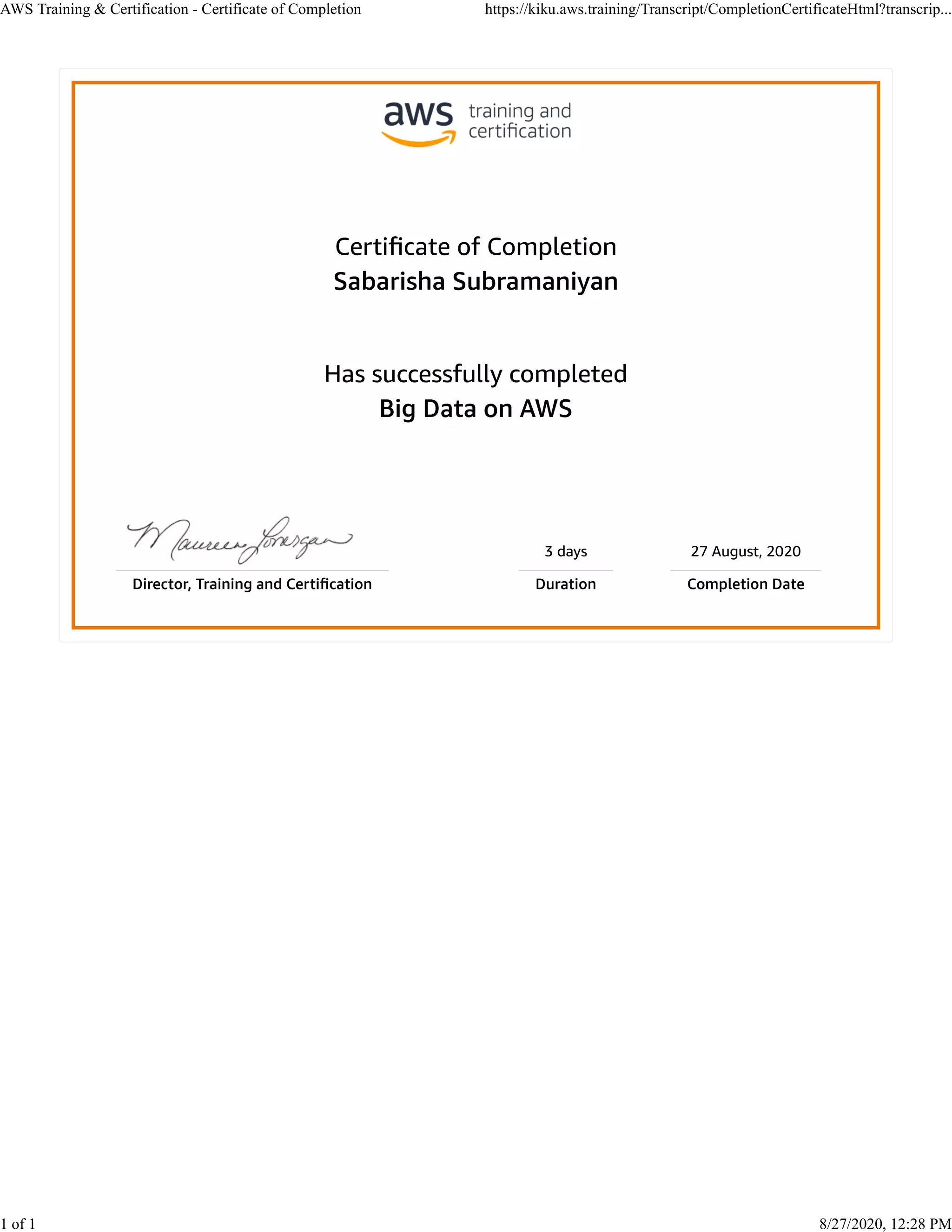 Big Data on AWS | PDF | Cloud Computing | Internet