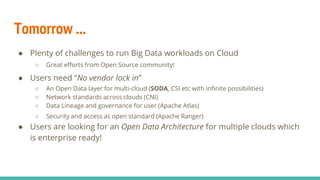 Big Data on Cloud Native Platform | PPT