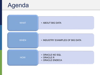 Big Data & Oracle Technologies | PPTX