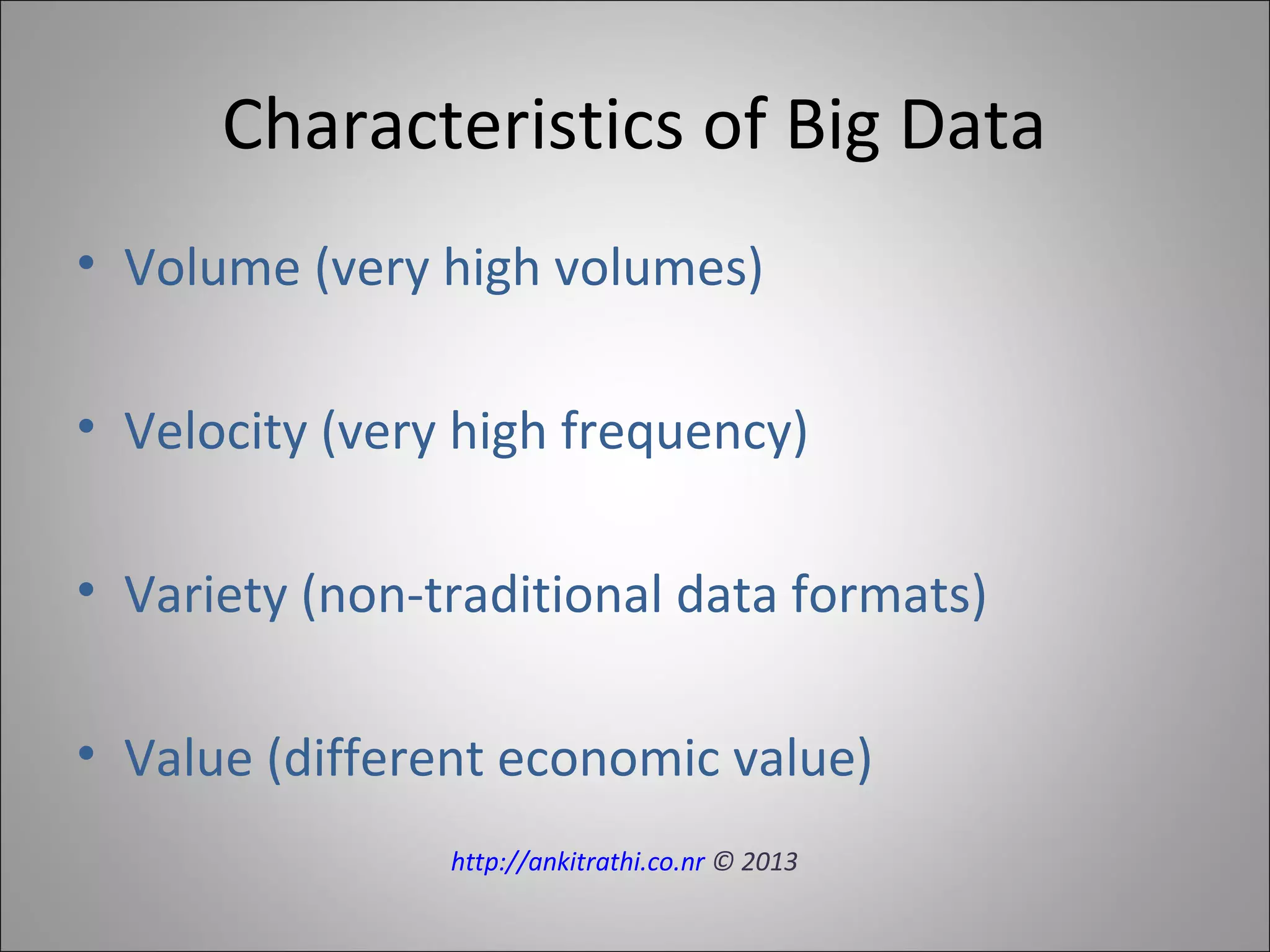 Big Data Overview | PPT