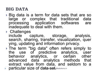 Bigdata overview | PPTX