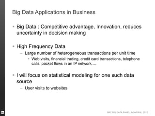 Statistical Models for Massive Web Data | PPT
