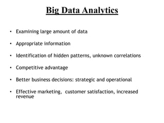 Big data ppt | PPT