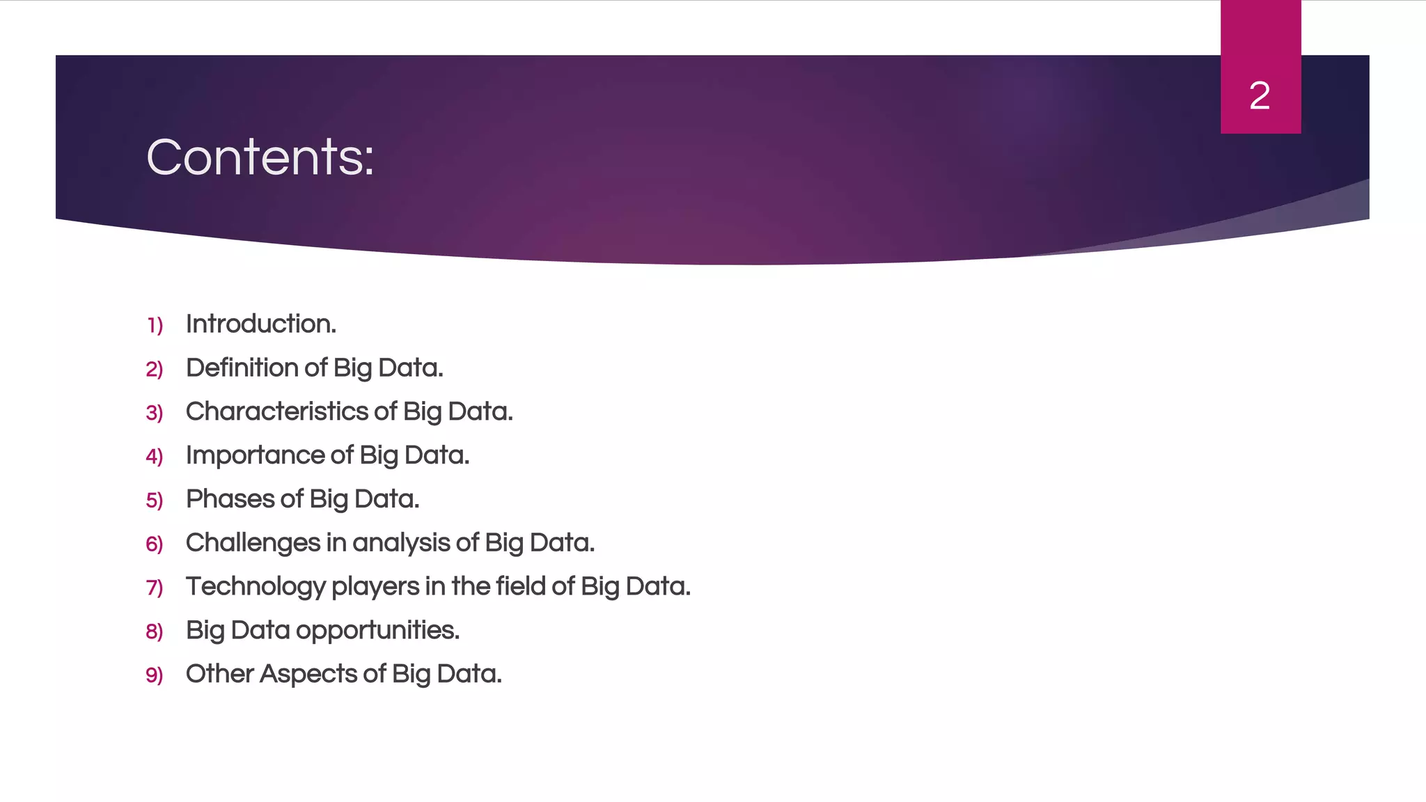 Big data ppt | PPT