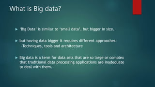 Big data ppt | PPT