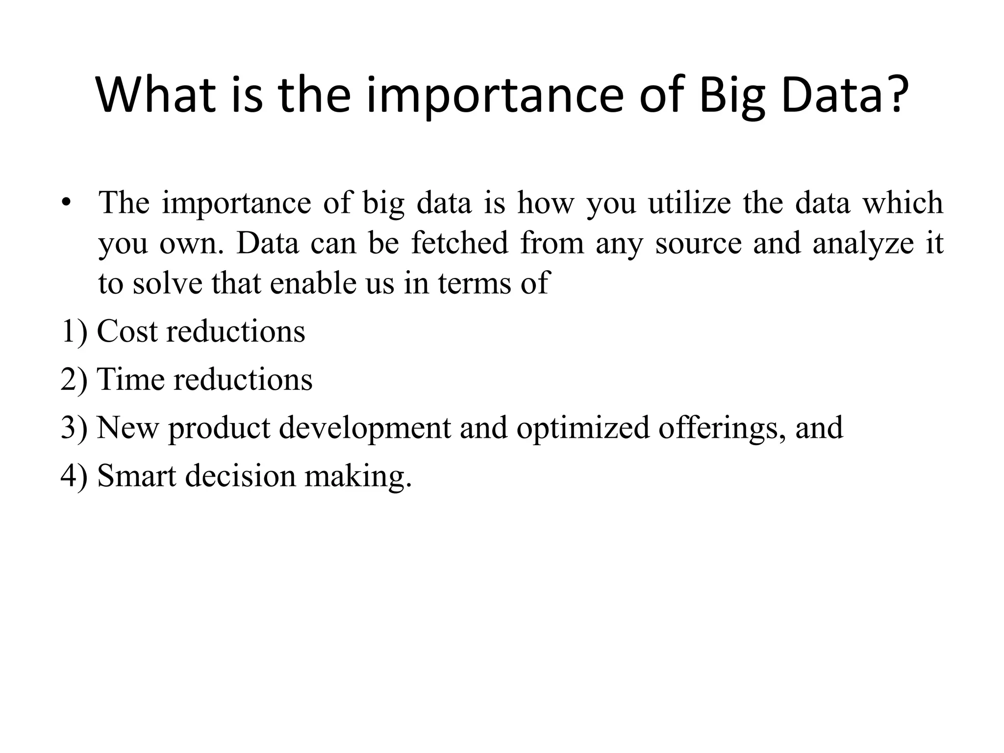 Big data ppt | PPTX