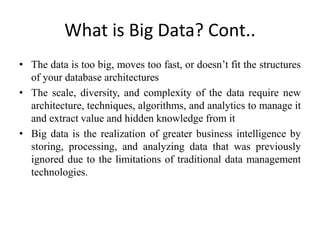 Big data ppt | PPT