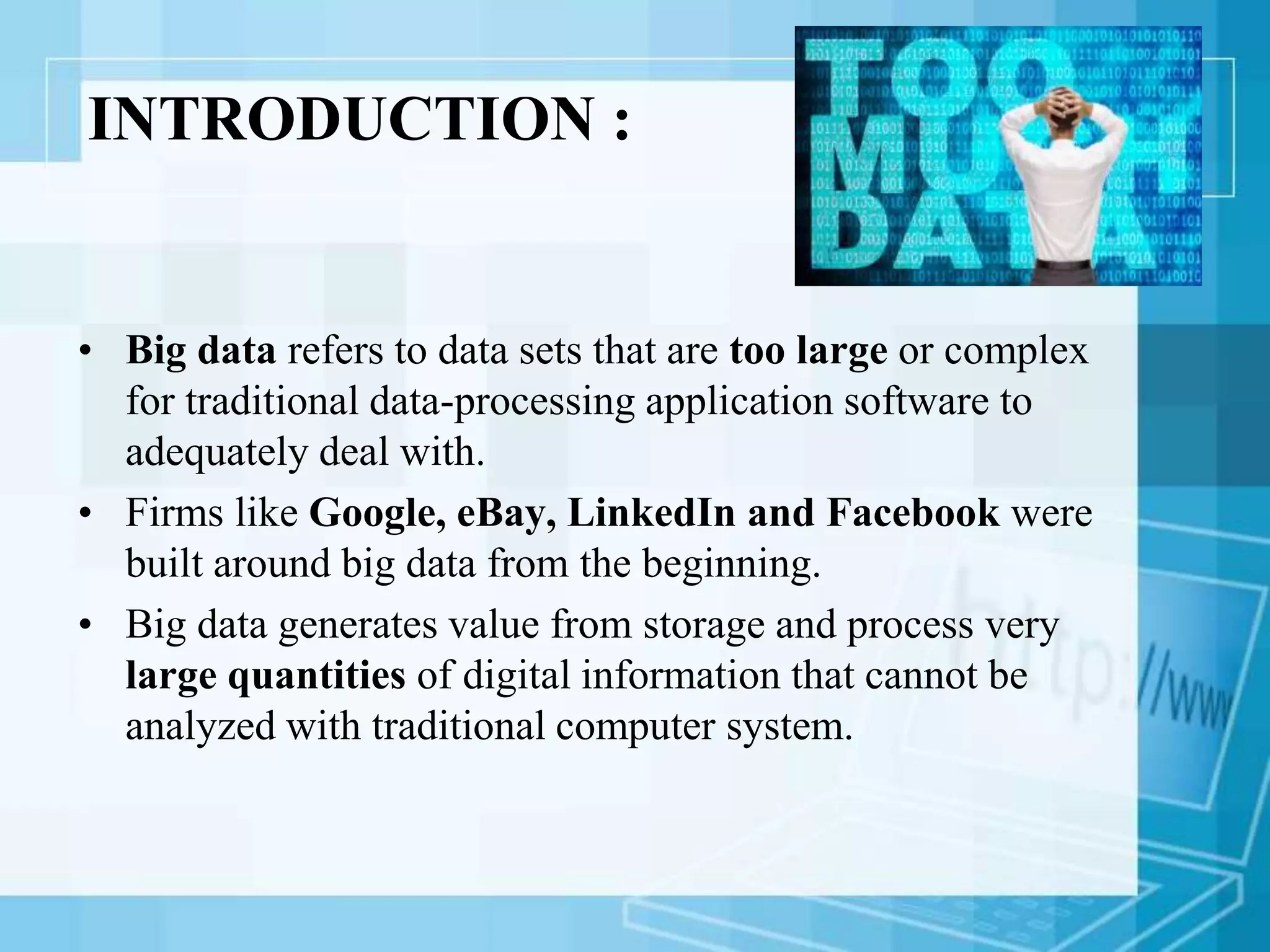 Big data ppt | PPT