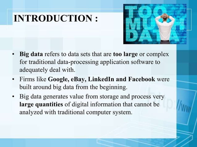 Big data ppt | PPT