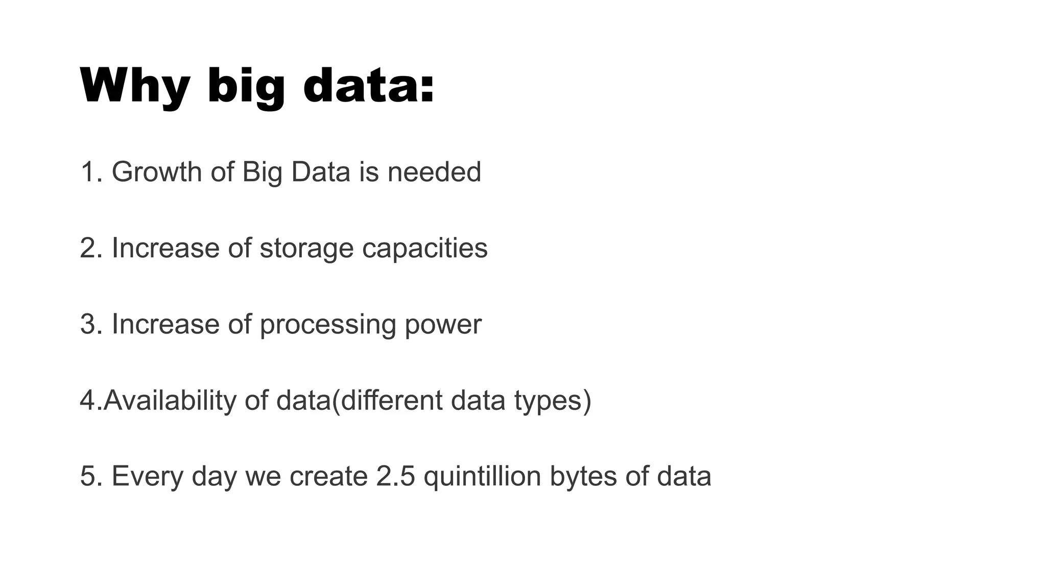 Big data ppt | PPT