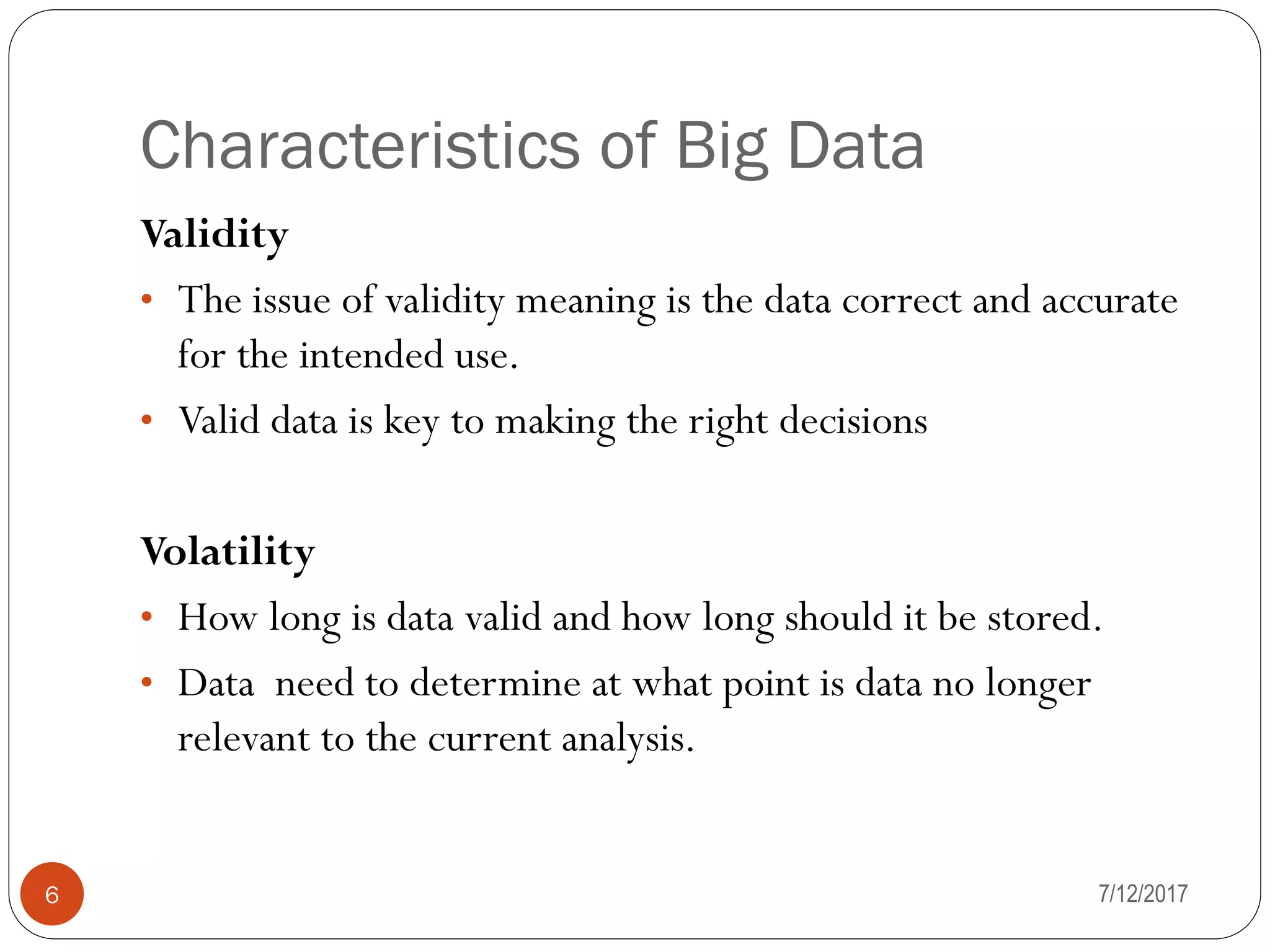Big data presentation | PPT