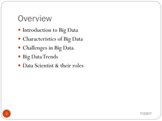 Big data presentation | PPT