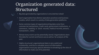 Big data presentation | PDF | Programming Languages | Computing