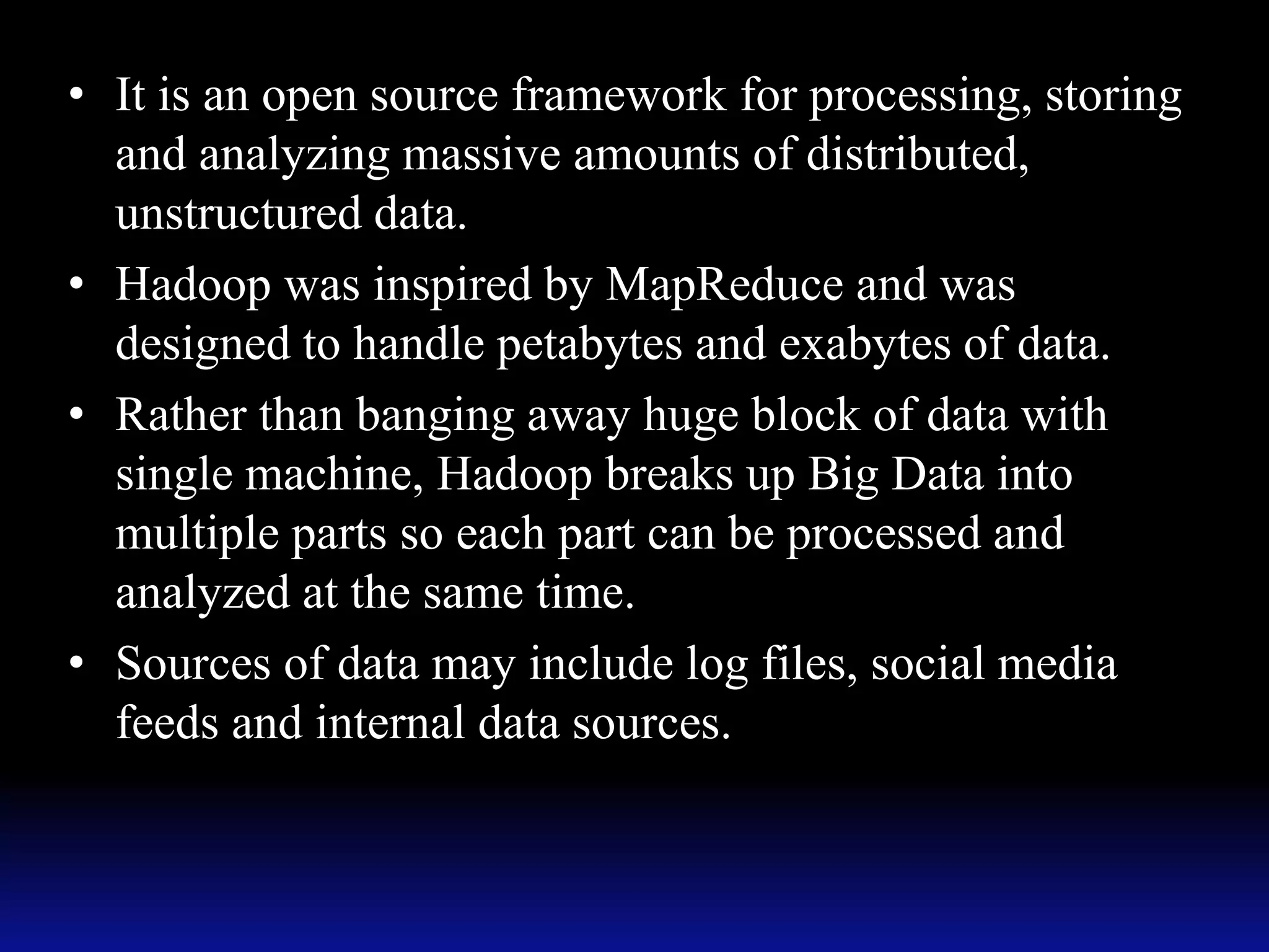 big data processing.pptx | Databases | Computer Software and Applications