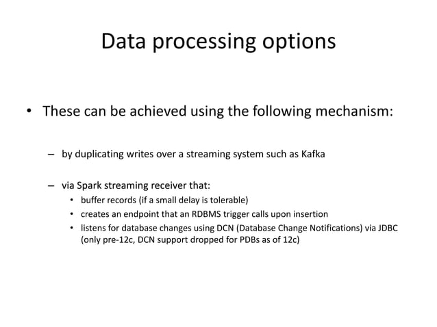 Big Data Processing With Apache Spark And Oracle Database Ppt