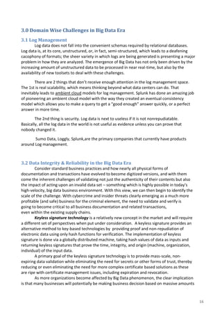 Big Data - Insights & Challenges | PDF