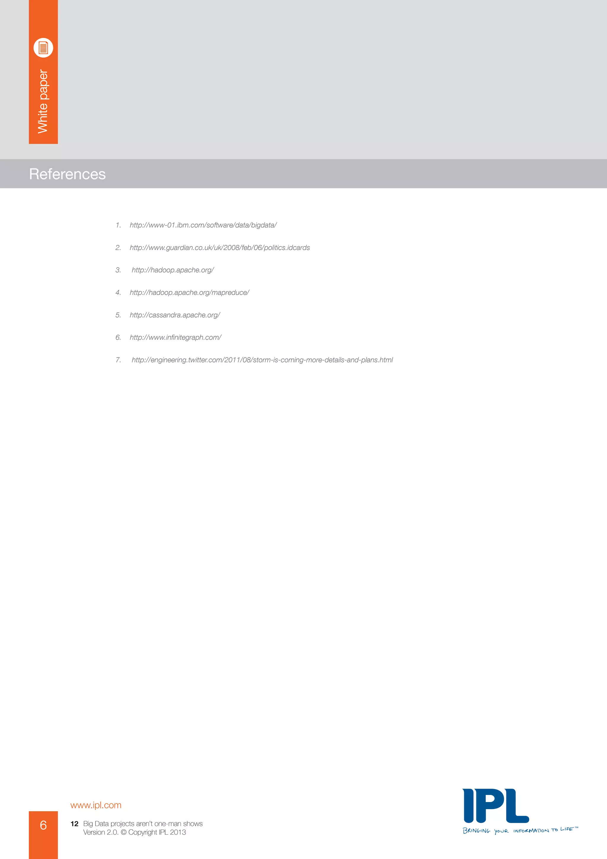 Big Data Readiness White Paper Pdf