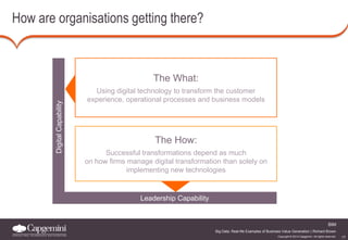 Big Data: Real-life examples of Business Value Generation with Cloudera ...