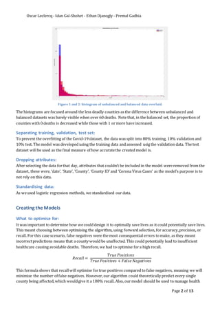 Predicting deaths from COVID-19 using Machine Learning | PDF