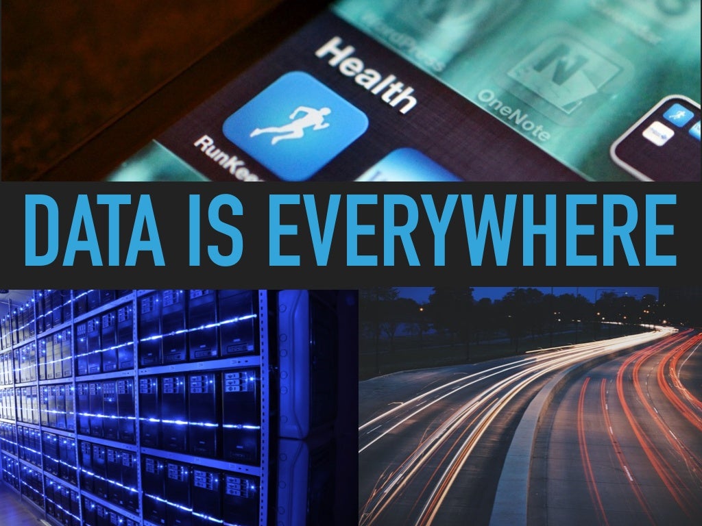 DATA IS EVERYWHERE