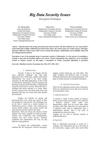 Big data security_issues_research_paper | PDF