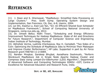 BIGDATA- Survey on Scheduling Methods in Hadoop MapReduce | PPT