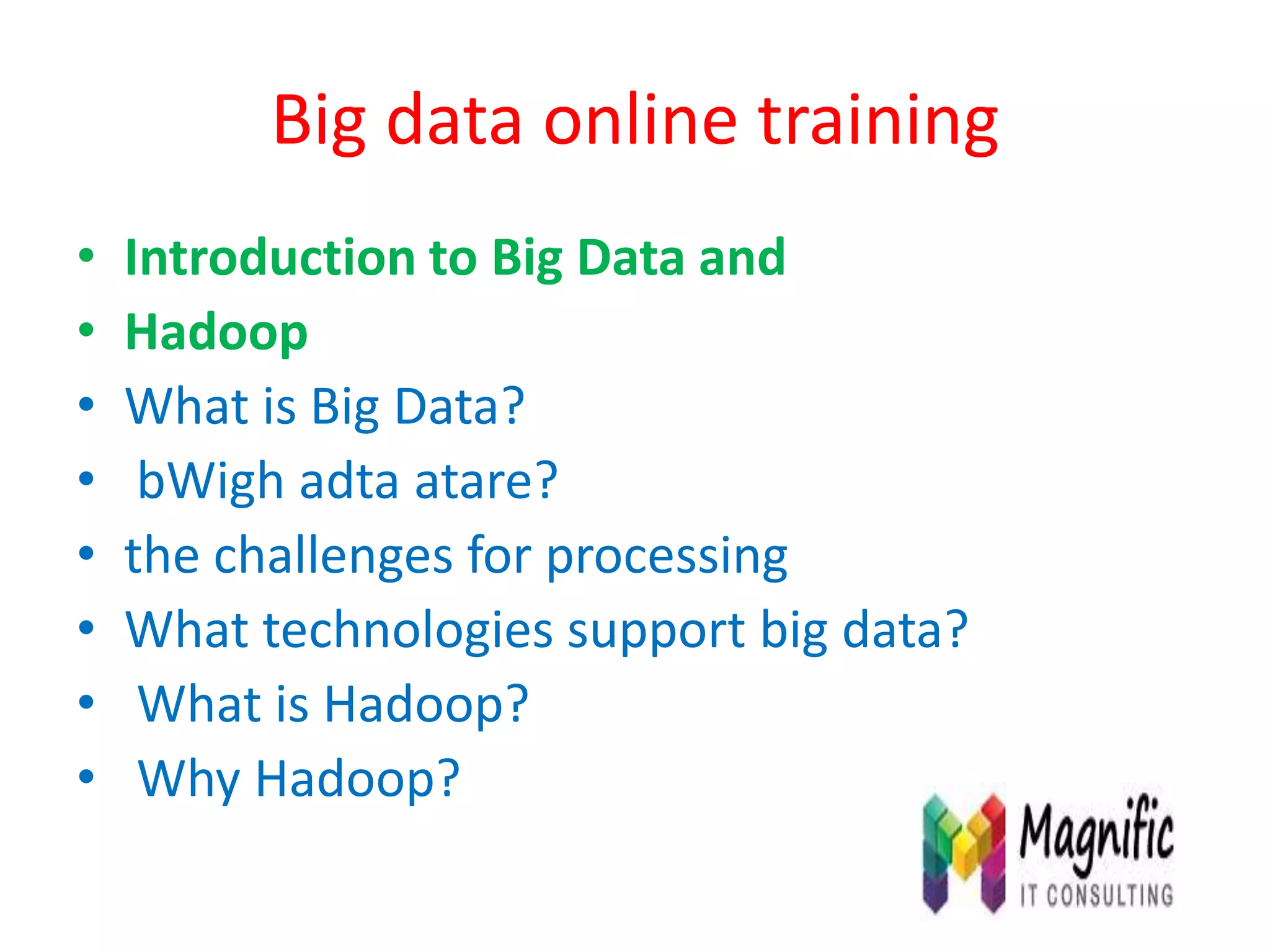 Bigdata slide | PPT