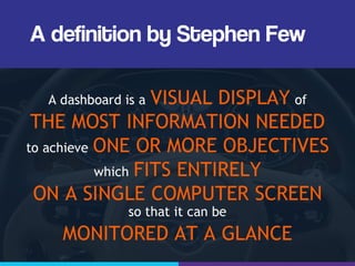 Big Data, Small Dashboard | PDF