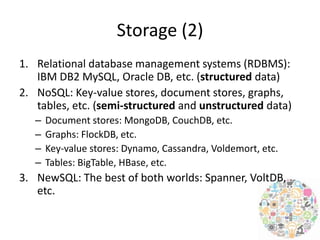 The Big Data Stack | PPTX