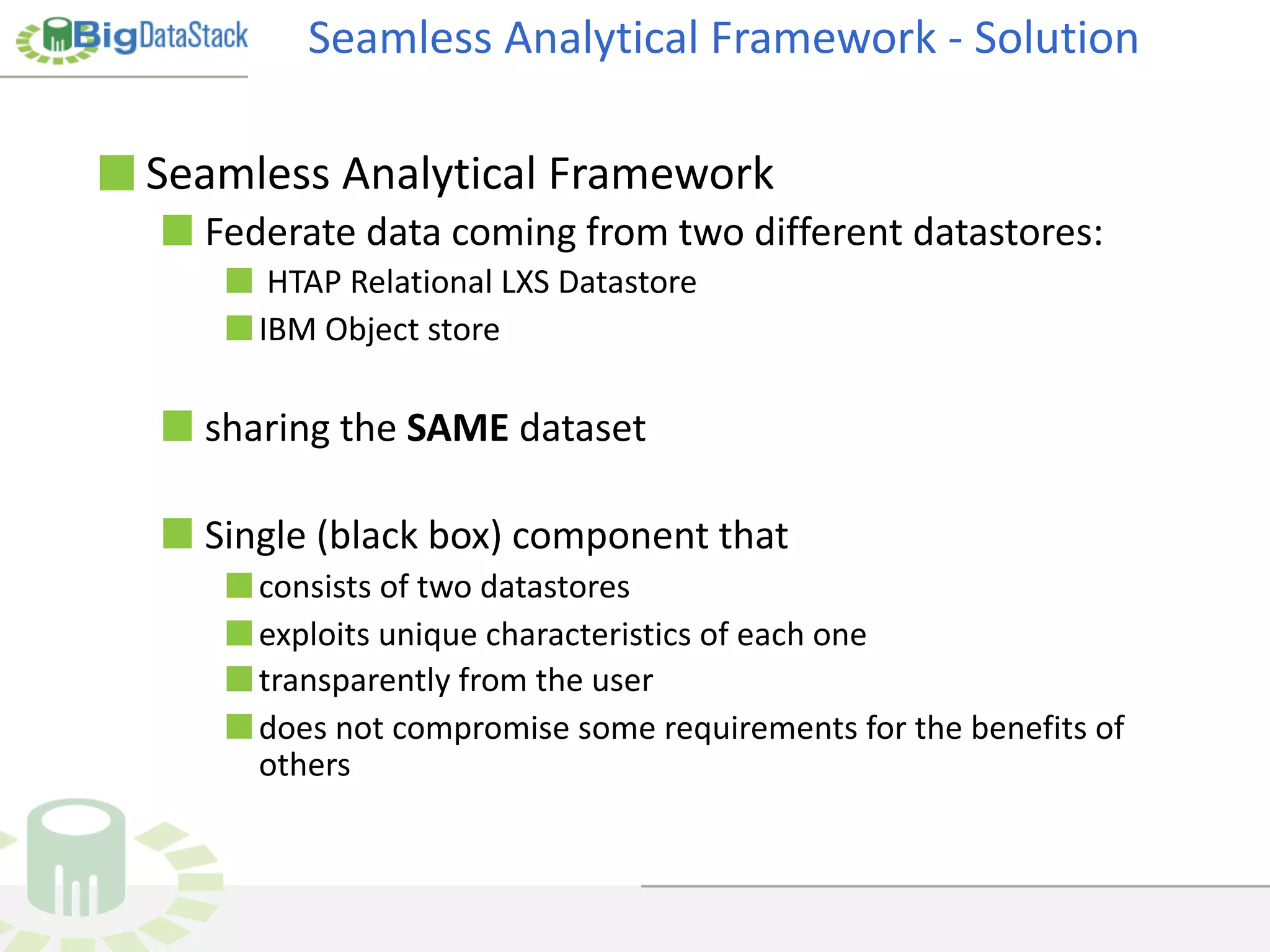 Seamless Analytical Framework | PPT