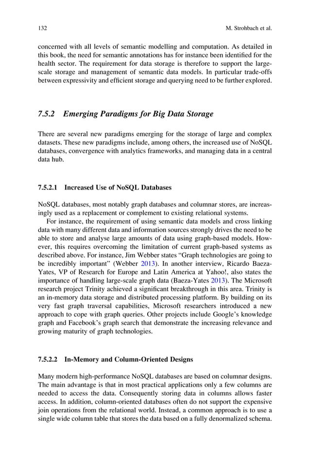 Big data storage | PDF | Databases | Computer Software and Applications