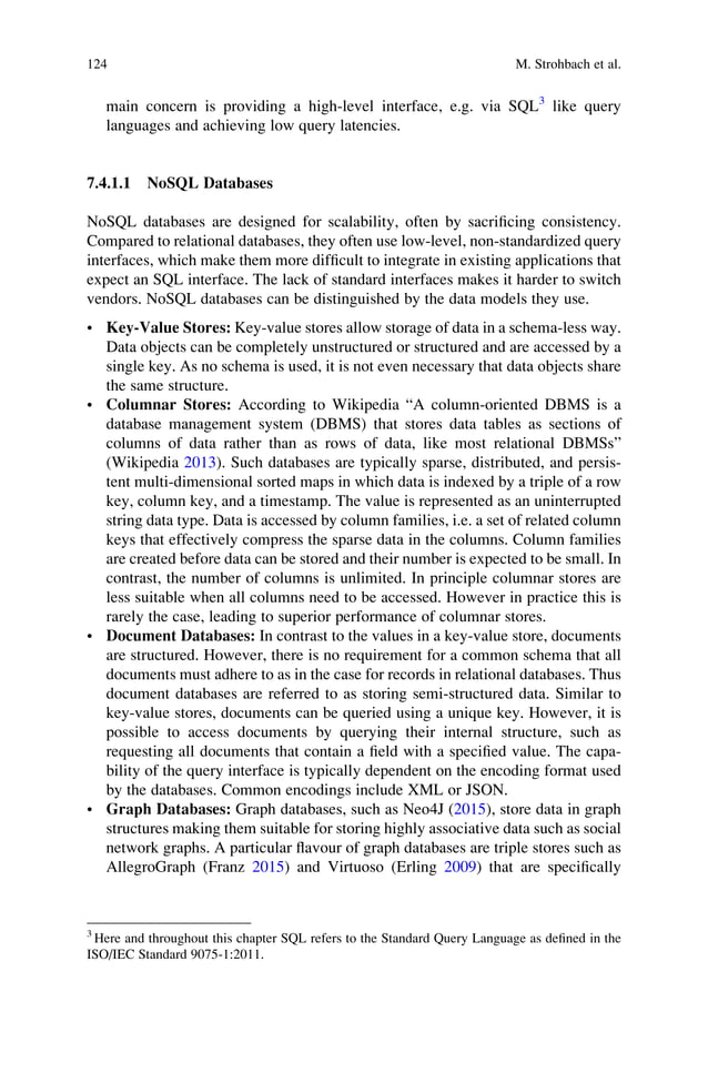 Big data storage | PDF | Databases | Computer Software and Applications