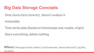 Big data storages | PPTX