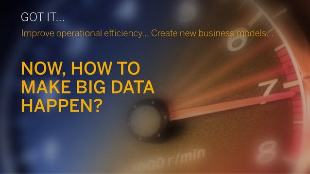 GITEX Big Data Conference 2014 – SAP Presentation | PPT GITEX Big Data Conference 2014 – SAP Presentation | PPT