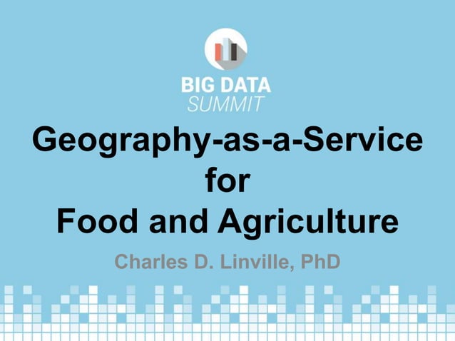 Agriculture and Big Data | PPT