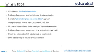 Introduction to Big data tdd and pig unit | PPTX | Programming ...