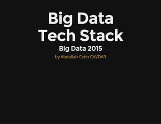 Big Data Tech Stack | PPT