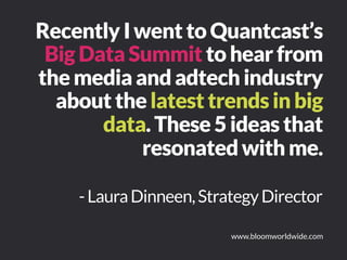 Big data thoughts | PPT