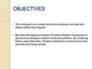 bigdatatoavoidweatherrelatedflightdelays-201219091805.pptx
