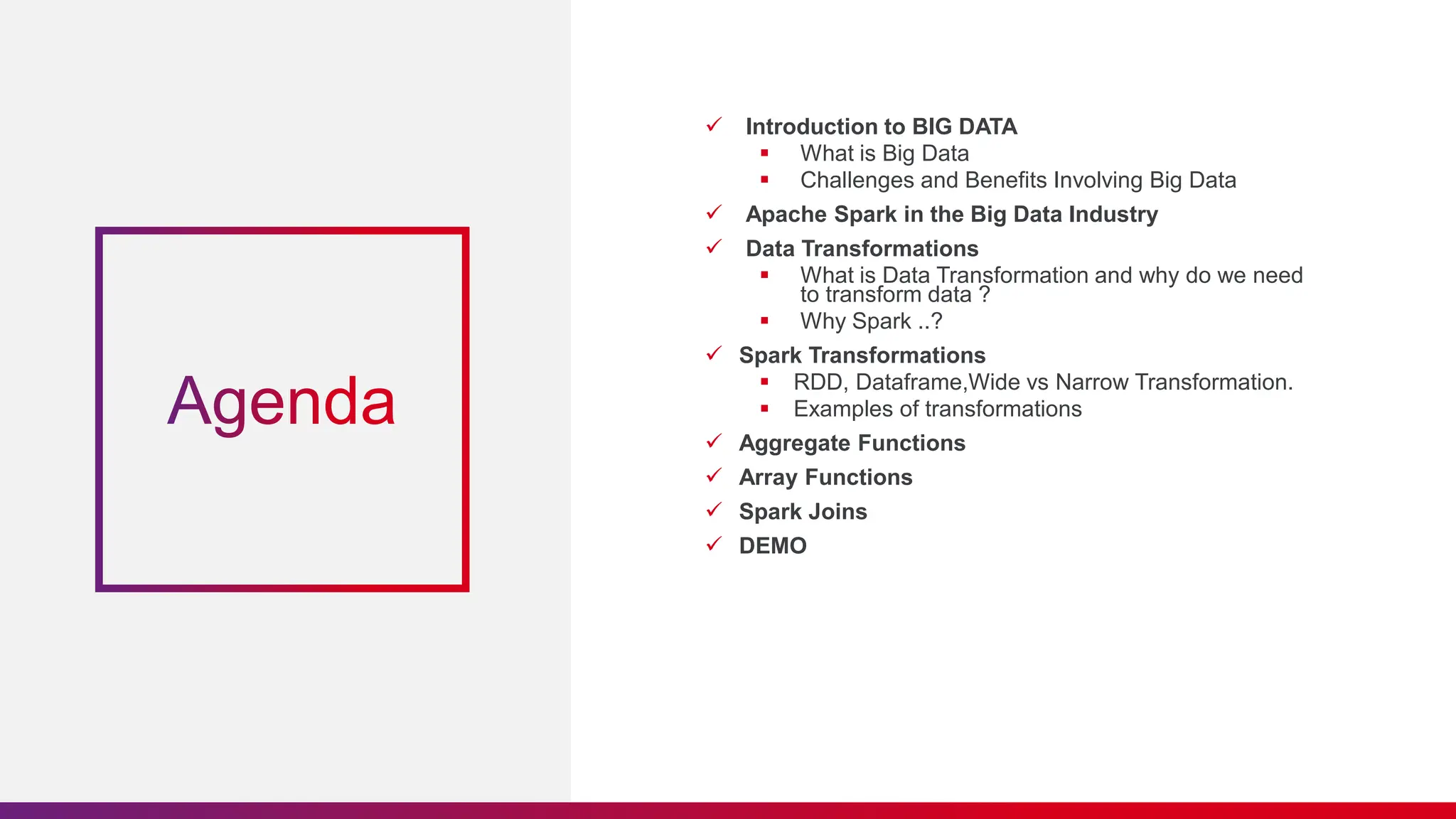Big Data Transformations Powered By Spark Pptx Databases Computer