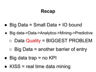 Big data trap | PPT